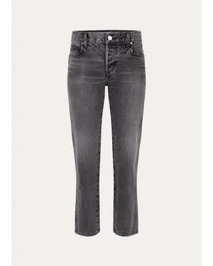 AMO 143 Cropped Straight-leg Jeans - Exposure