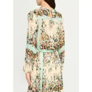 Ulla Johnson Elenora Floral Silk Blouse