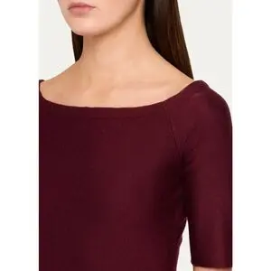 Gabriela Hearst Vivia Wool Knit Midi Dress