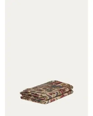 Alonpi Floral Cashmere Throw - Multi