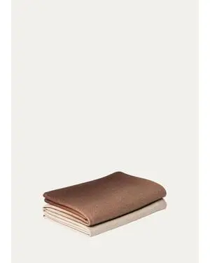 Alonpi Ombré Cashmere Throw Blanket - Multi