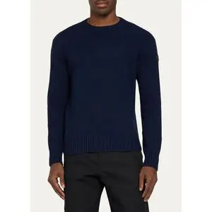 Moncler Wool-cashmere Crewneck Sweater