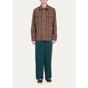 AMI Paris Drawstring Fleece Sweatpants