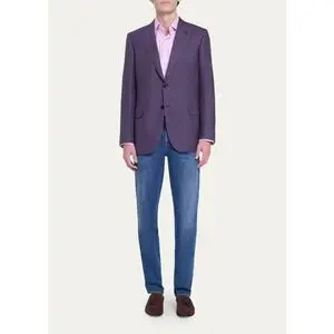 Brioni Prince Of Wales Two-button Sport Coat