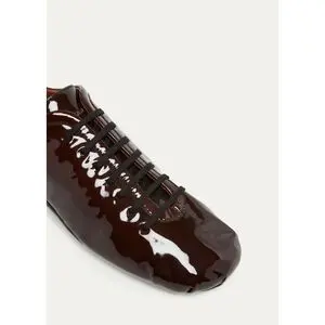 Dries Van Noten Patent Leather Low-top Sneakers