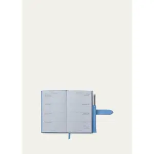 Smythson 2027 Panama Leather Weekly Agenda With Pencil