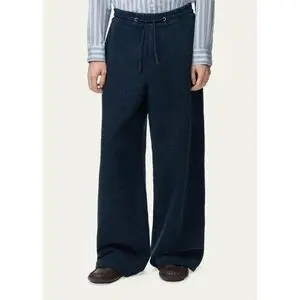 Loewe Textured Drawstring Trousers