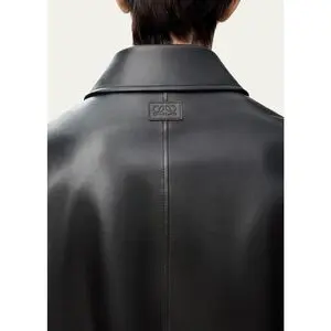 Loewe Nappa Leather Zip-up Jacket