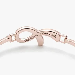 ALEX AND ANI Warriors Wear Pink' Breast Cancer Tension Bangle