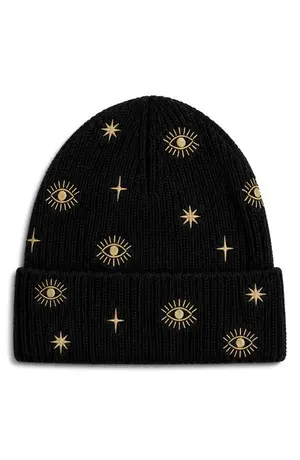 Spiritual Gangster High Vibes Beanie - Black