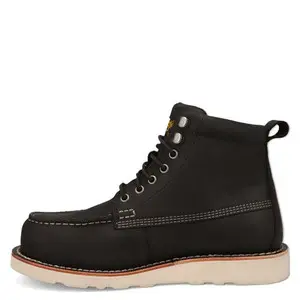 Wrangler Thatcher Steel Toe Work Boot - Black