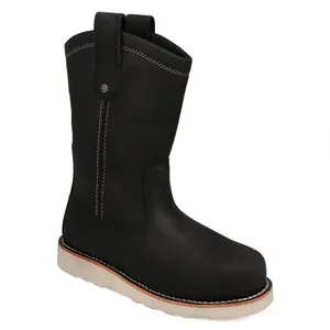 Wrangler Tanya Steel Toe Work Boot - Black