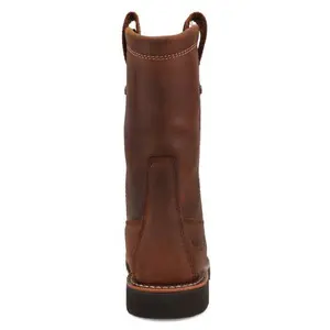 Wrangler Tanya Steel Toe Work Boot - Saddle Tan