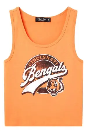 Junk Food Cincinnati Bengals Cropped Tank