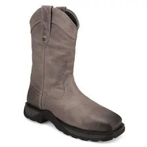 Wrangler Sammie Steel Toe Work Boot - Grey