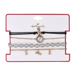 HALLMARK 4 Piece New Year's Eve Bracelet Set