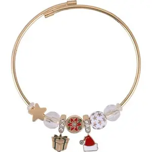 HALLMARK Christmas Charm Bangle Bracelet