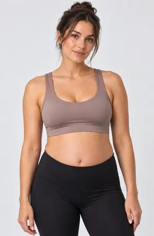 SWEAT & MILK Sophie Everyday Nursing Bra Praline