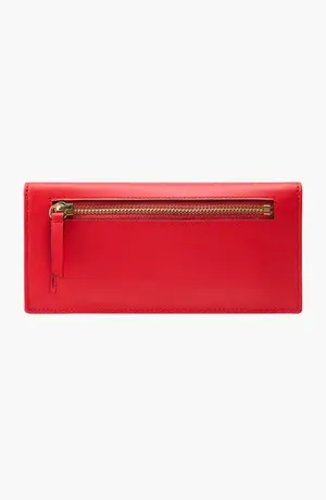 TUSK Lille Gusseted Wallet - Red