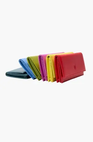 TUSK Lille Gusseted Wallet - Red