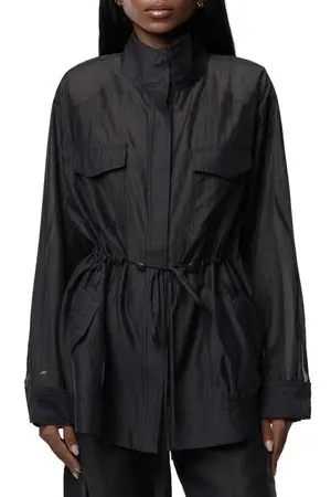 JLUXLABEL Explorer Sheer Jacket - Black