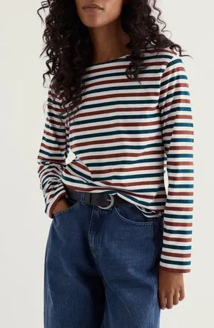 SEASALT CORNWALL Sailor Organic Cotton Jersey Top