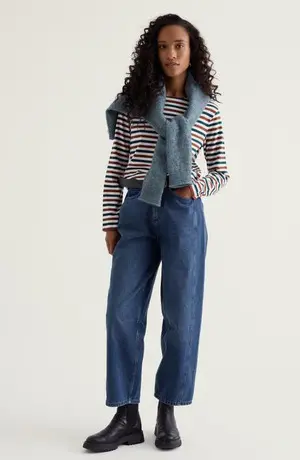 SEASALT CORNWALL Sailor Organic Cotton Jersey Top