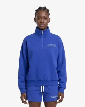 ALPENHAUS Lepras Quarter Zip Sweatshirt Azure