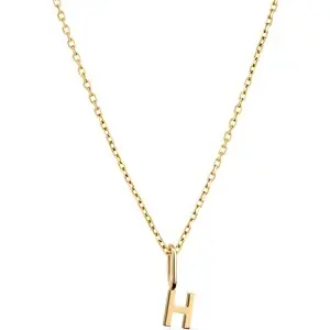 ANA LUISA Gold Initial Necklaceletter Necklace H
