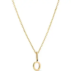 ANA LUISA Gold Initial Necklaceletter Necklace O