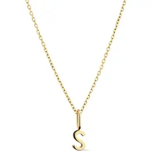 ANA LUISA Gold Initial Necklaceletter Necklace S