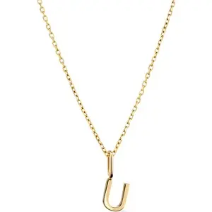 ANA LUISA Gold Initial Necklaceletter Necklace U