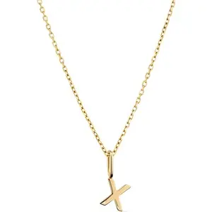 ANA LUISA Gold Initial Necklaceletter Necklace X