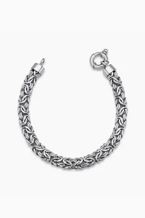 ORADINA Sterling Byzantine Bracelet - Silver