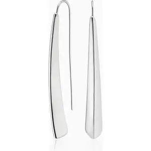ORADINA Sterling Prism Drop Earrings - Silver
