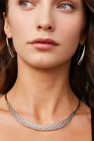ORADINA Sterling Prism Drop Earrings