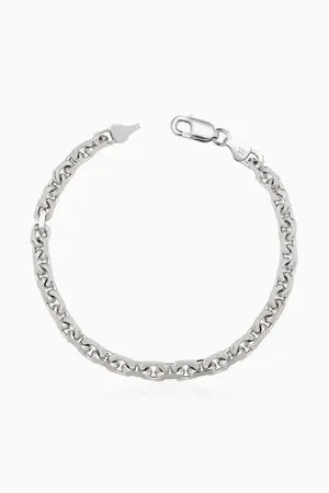 ORADINA Captain Link Bold Bracelet In Sterling - Silver