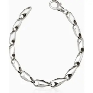 ORADINA Bullet Link Bracelet In Sterling - Silver