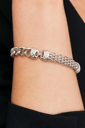 ORADINA Sterling Galleria Bracelet
