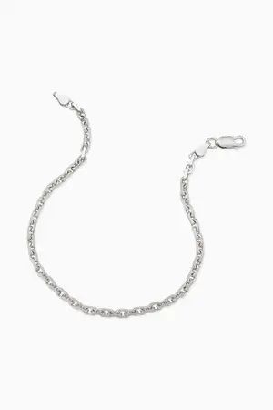 ORADINA Captain Link Layering Bracelet In Sterling