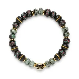 SEVEN SAINTS Obsidian Nomad Bracelet