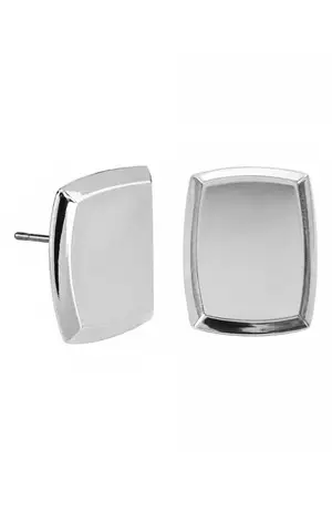 MARLYN SCHIFF Bec Stud Earrings - Silver
