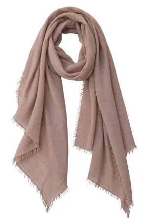 Calypso St. Barth Felted Cashmere Scarf - Sand