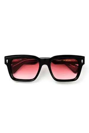 COSSINO Cura 54mm Wayfarer Acetate Sunglasses Red