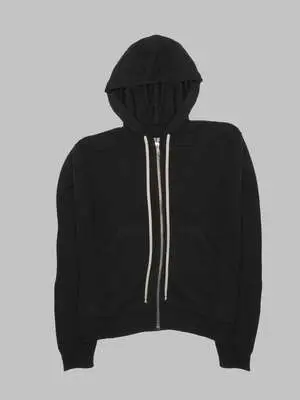 Rick Owens Felpa In Maglia Di Cashmere - Black