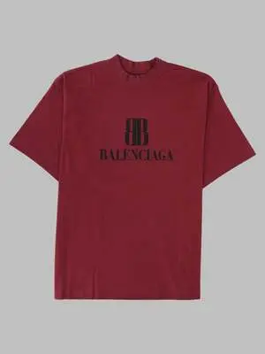 Balenciaga T-shirt Tape Type - Multicolor