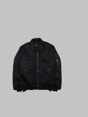 Rick Owens Bomber Imbottito Flyers - Black