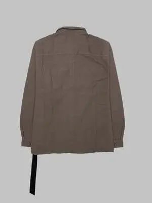 Rick Owens Overshirt Jumbo In Cotone