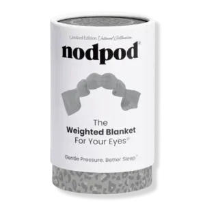 NODPOD Weighted Blanket For Your Eyes Untamed Collection - Snow Leopard