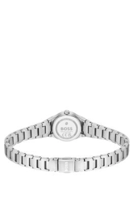 BOSS Candor Gracey Watch With Pink Crystal-accented Dial